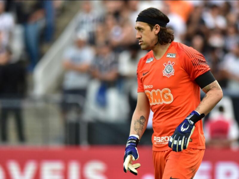Cássio se machuca no primeiro treino do Corinthians - Bonito Informa