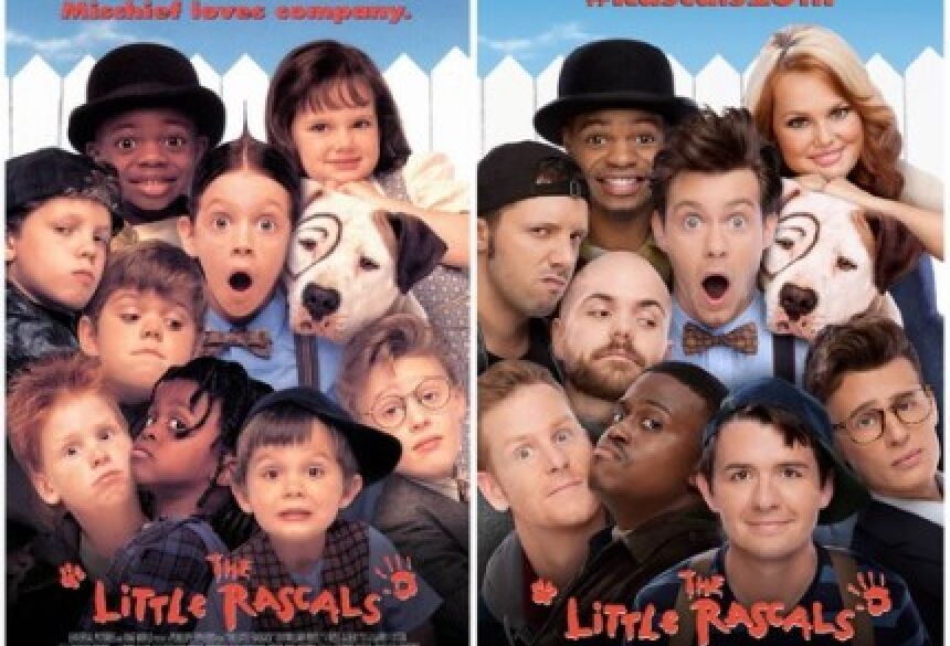 Elenco de "Os Batutinhas" recria pôster do filme 20 anos depois ...