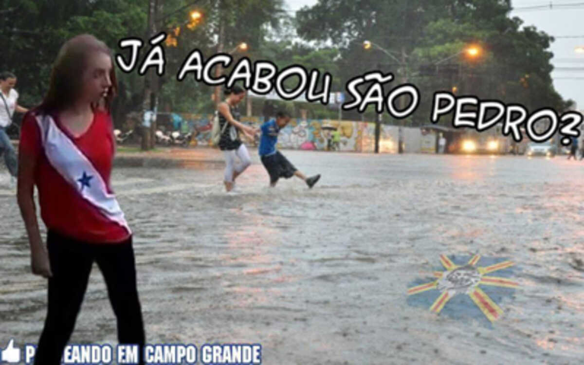 Após dias de chuva sem parar na Capital, memes tomam conta das redes ...