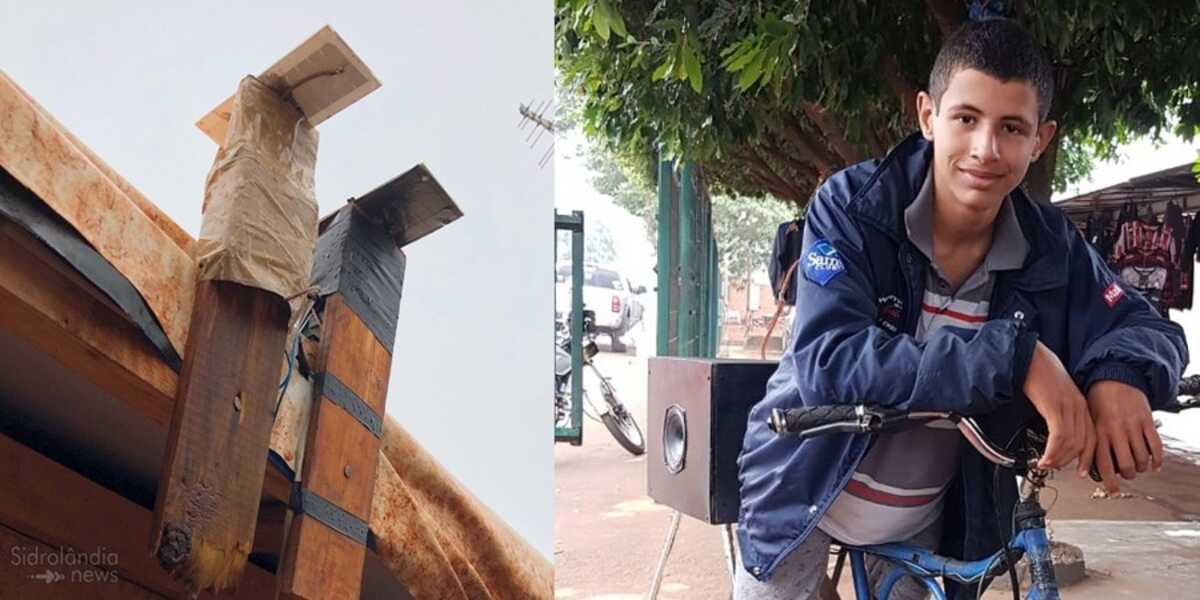 Menino cria sistema de energia para abastecer barracos em SIDROLÂNDIA ...